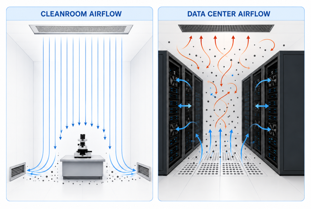Data Center Airflow: Moving Heat, Not Contamination | Dycem